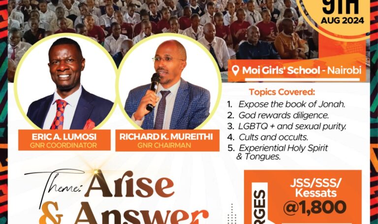 KSCF GREATER NAIROBI REGION STUDENT LEADERS SUMMIT 2024 - Kenya ...